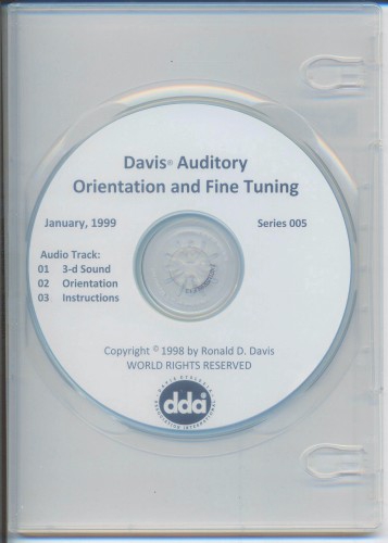 Auditory Orientation & Fine Tuning CD